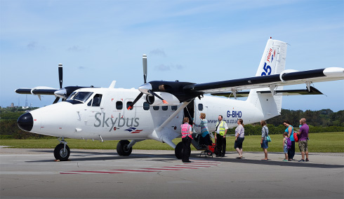 Fly to the Isles of Scilly with Skybus